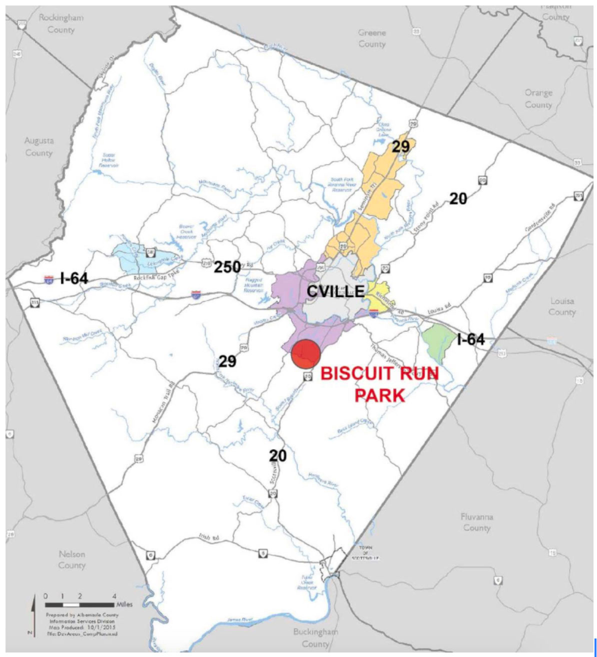 Biscuit Run Park Master Plan Adopted - The Farms at Mount Ida Reserve